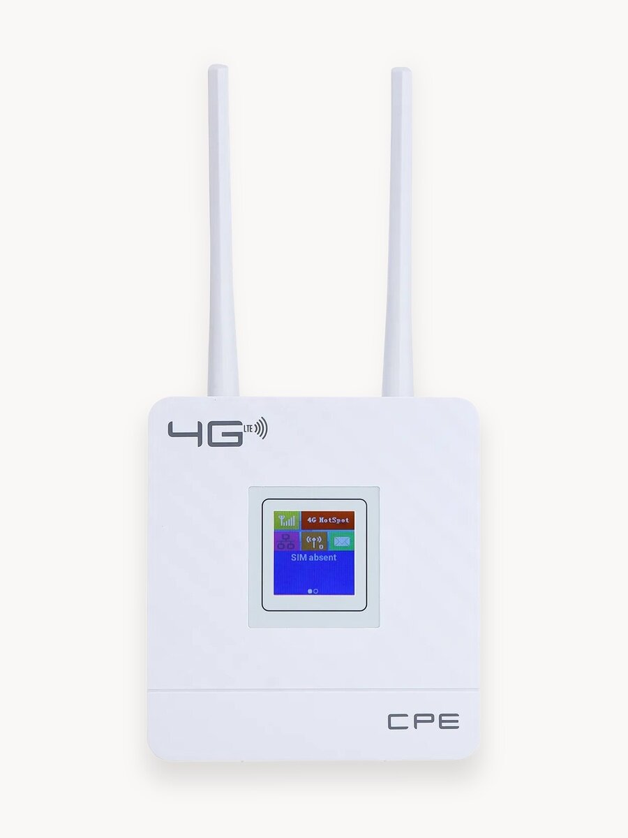 WiFi Роутер от сим карты; 4G; LTE; c дисплеем для дома, дачи или офиса, скорость 300 МБ/с.
