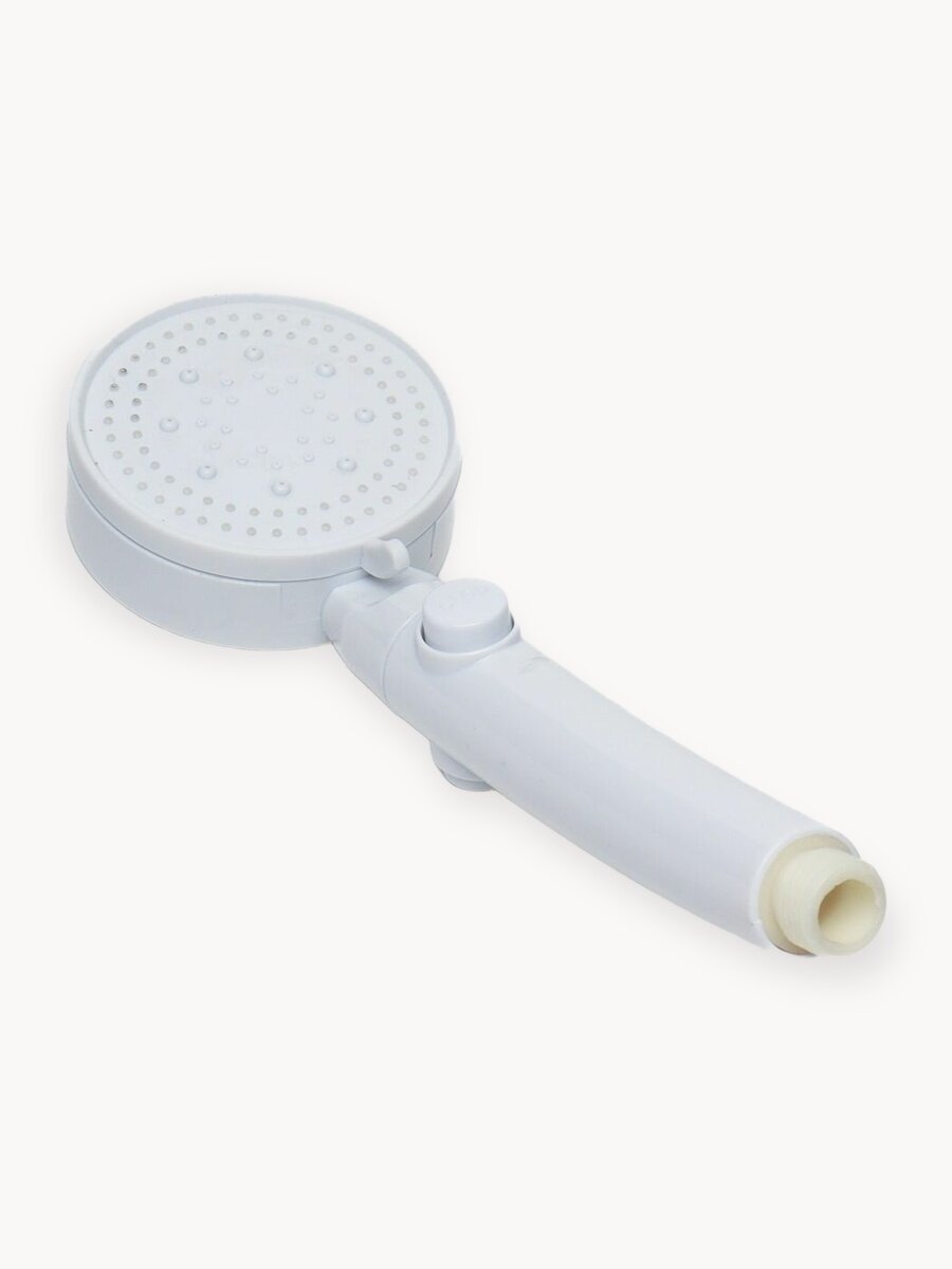 Лейка для душа. Белый душ. 5 режимов. Усиливает напор. Со СПА-режимами и кнопкой стоп для остановки воды, Экономит воду