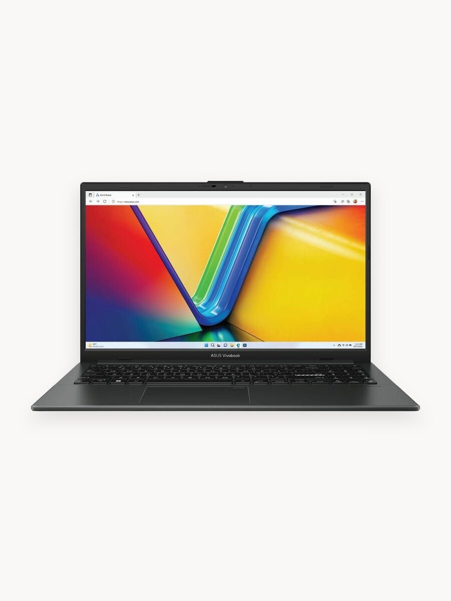 Ноутбук ASUS Vivobook Go 15 E1504GA-BQ1201 Intel Processor N100, 8ГБ, 256 ГБ, Intel UHD Graphics, 15.6" 1920x1080 60Гц IPS, noOS (90NB0ZT2-M02530)