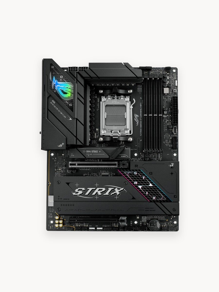 Материнская плата ASUS ROG STRIX B850-F GAMING WIFI, AM5, AMD B850, ATX, RTL (90MB1J70-M0EAY0)