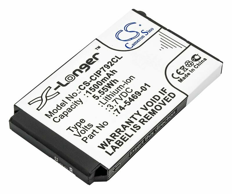Аккумулятор Cameron Sino для радиотелефона Cisco 7925G, Cisco 7926G, p/n: 74-5469-01, U8ZBAE12, 1500мАч