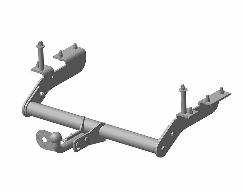 Фаркоп на ГАЗ 2217,2752 (кроме 4х4) (без электрики, паспорт/сертификат в комплекте) Автос. GAZ-09