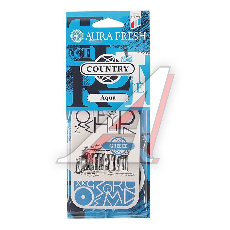 Ароматизатор подвесной картонный (aqua) Country AURA FRESH