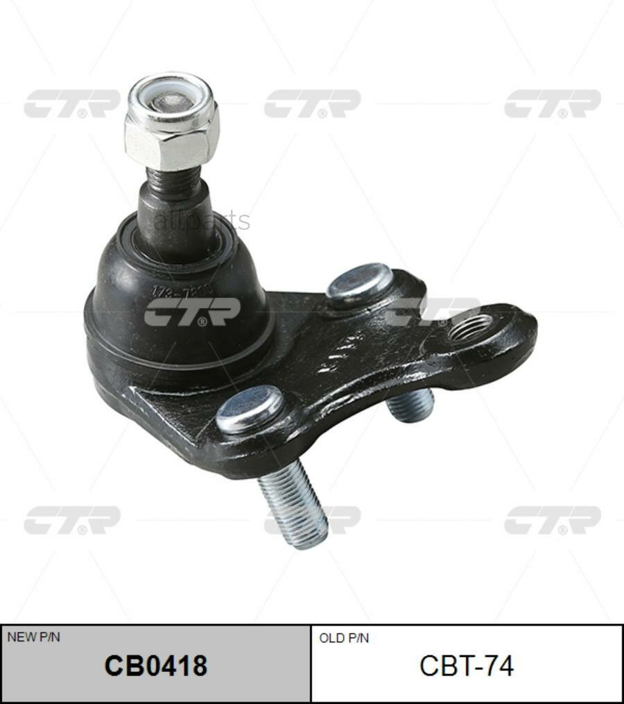 CTR CBT-74 Шаровая опора TOYOTA CAMRY 17-/HARRIER 60 13-/CH-R 16-