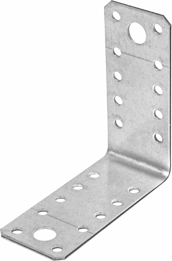 Угол крепежный KU 90x90x40x1.8 сталь цвет серый