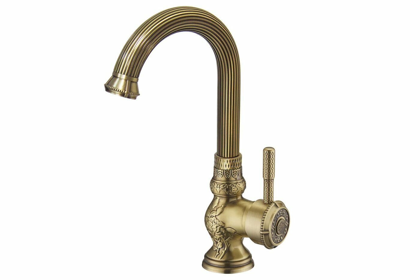 Смеситель ZorG Antic A 204U-BR для раковины