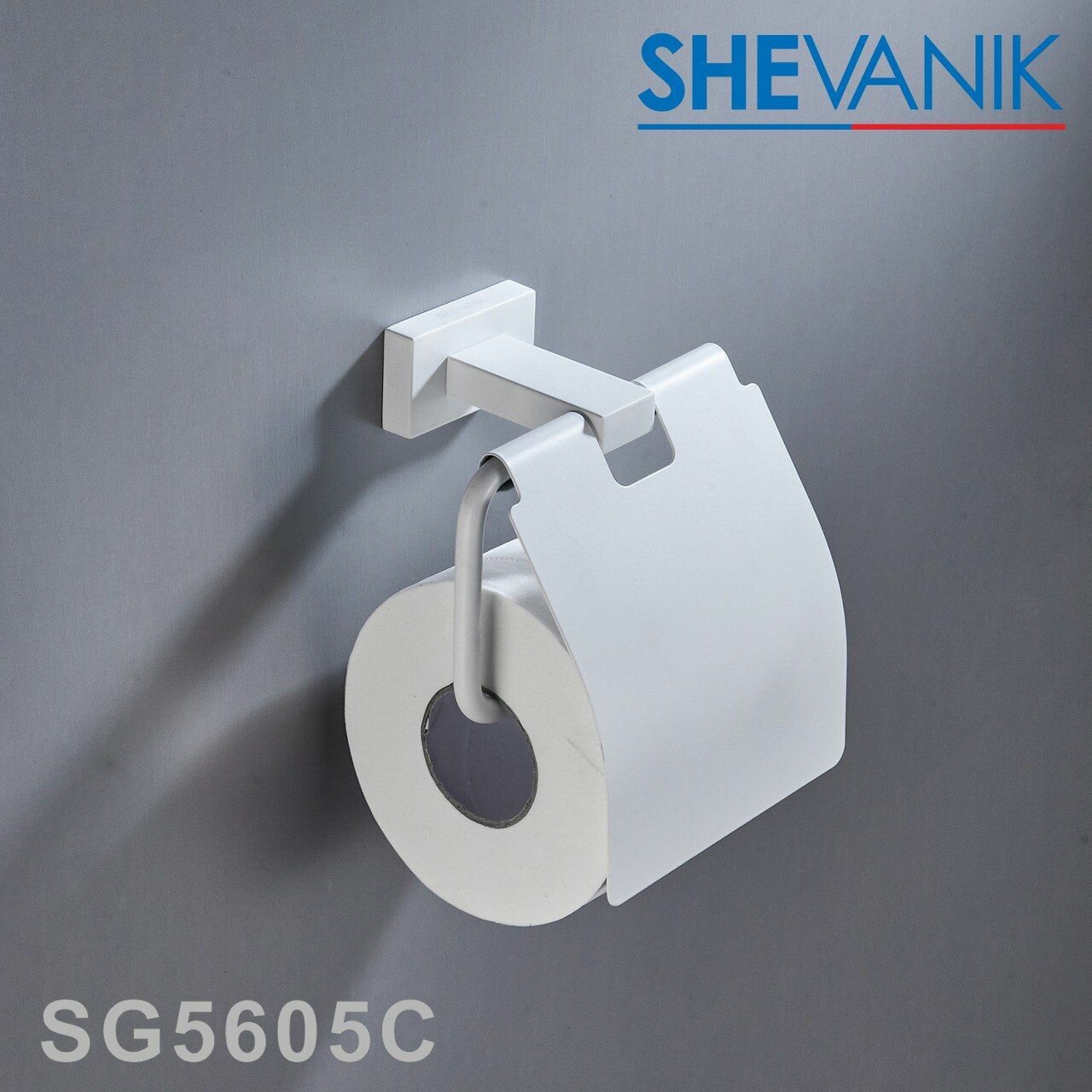 Держатель туалетной бумаги Shevanik SG5605C белый