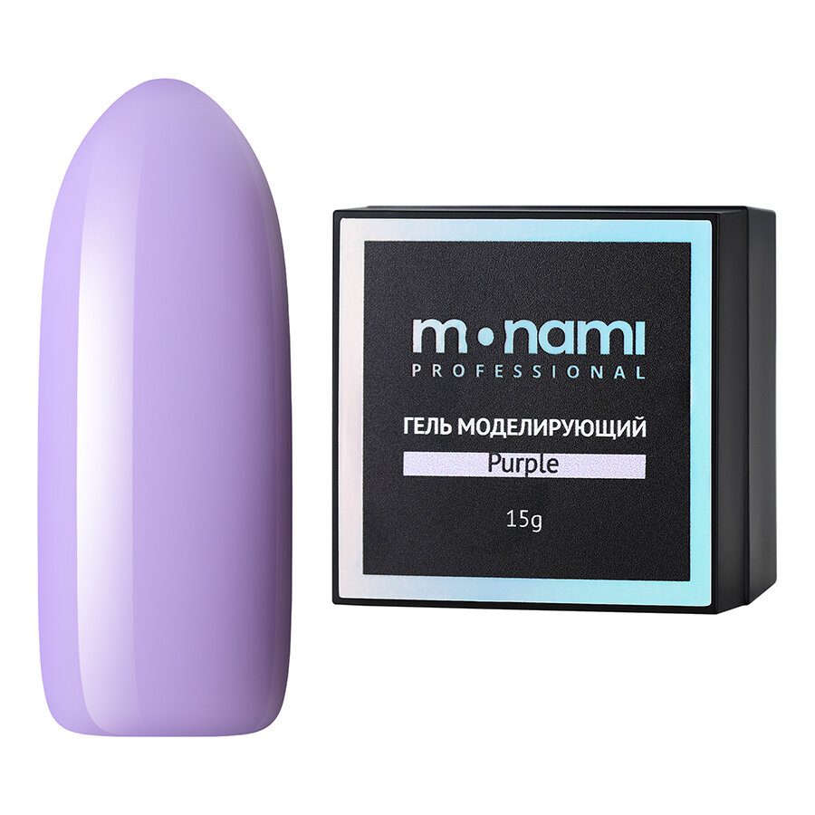 Гель для наращивания Monami Professional Purple, 15 г