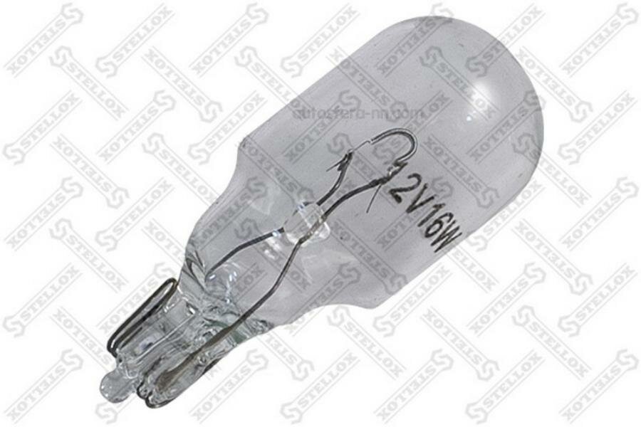STELLOX 9939043SX Лампа стояночные, габариты w16w 12v (w2.1x9.5d)\