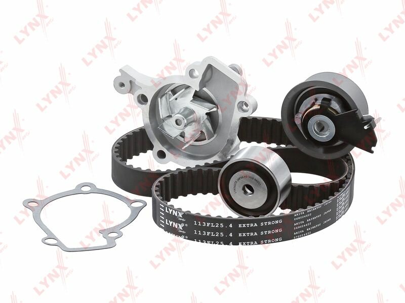 LYNXauto Комплект ремня ГРМ с водяным насосом для HYUNDAI ELANTRA IV (HD) 1.8/2.0 06- / KIA SPORTAGE II (JE) 2.0 06-
