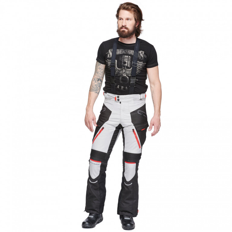 Штаны всесезонные Sweep GT Adventure 2 4-season, ivory/black/red, XS