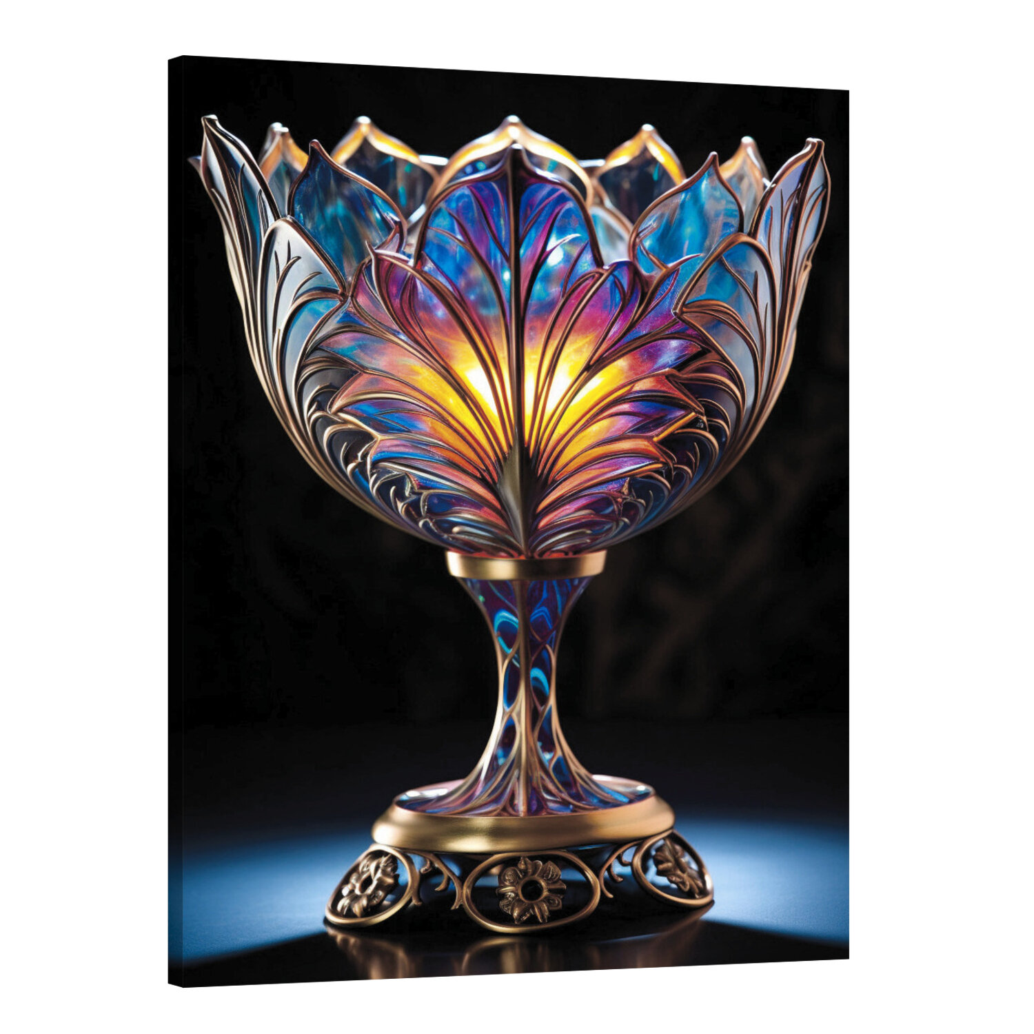 Интерьерная картина 50х70 "Чаша грааля"