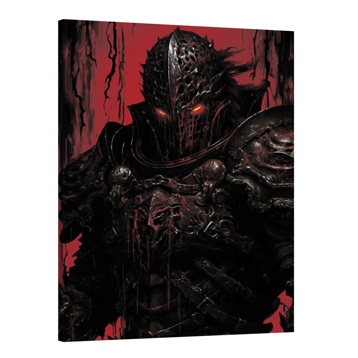 Интерьерная картина 50х70 "Берсерк: Крик безумия"