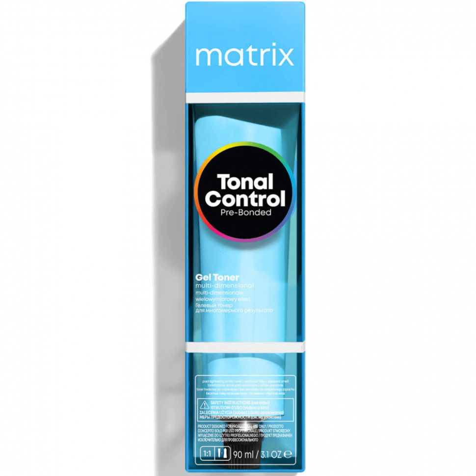 Краска для волос Matrix Coloring Hair Tonal Control Pre-Bonded Gel Tint, Гелевый тонер, 10T