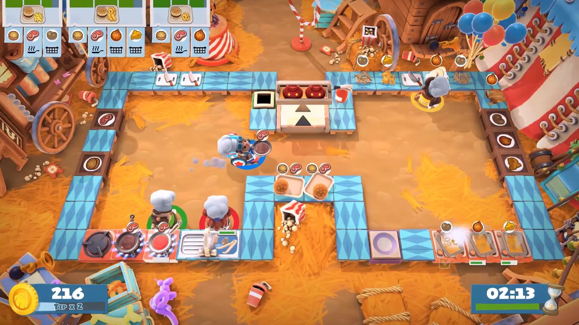 (DLC) Overcooked! 2: Carnival of Chaos (Steam; Mac; Регион активации Россия и СНГ)