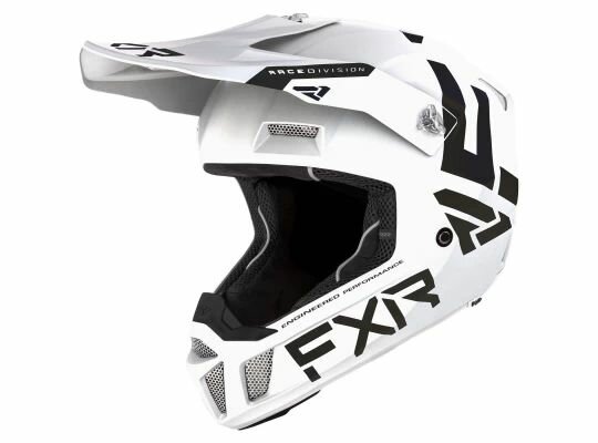 Мотошлем FXR Clutch CX Helmet 21 White/Black, L