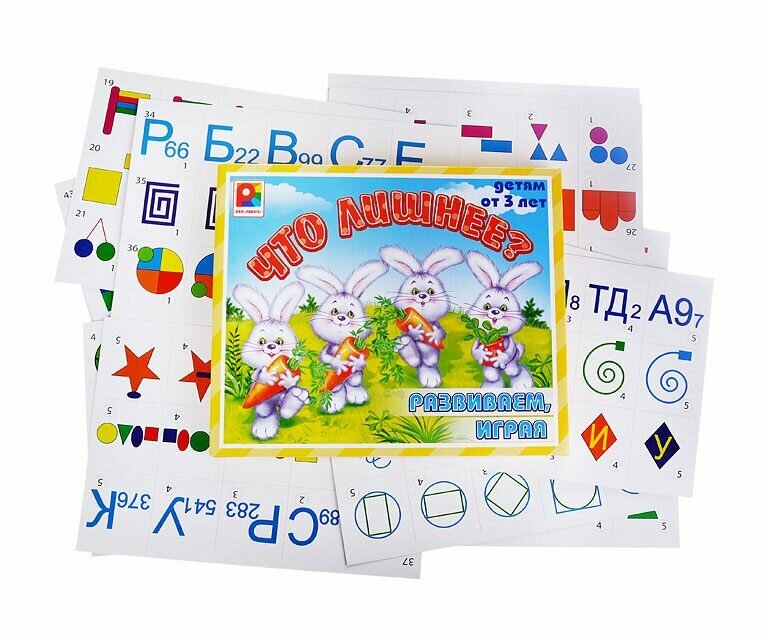 Настольная игра "Что лишнее? Развиваем, играя" — фото 1