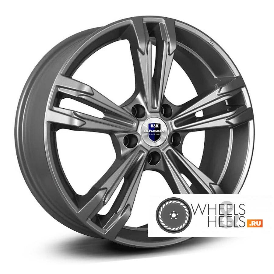 КиК Karrera Light 18x7 5x115 et45 dia70.2 Антрацитовый
