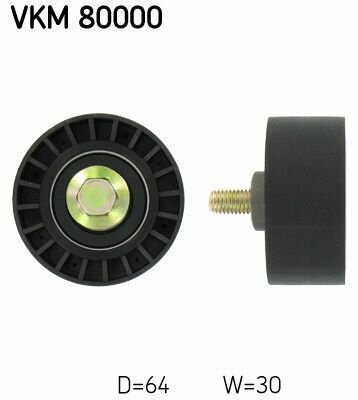 Ролик грм SKF VKM80000