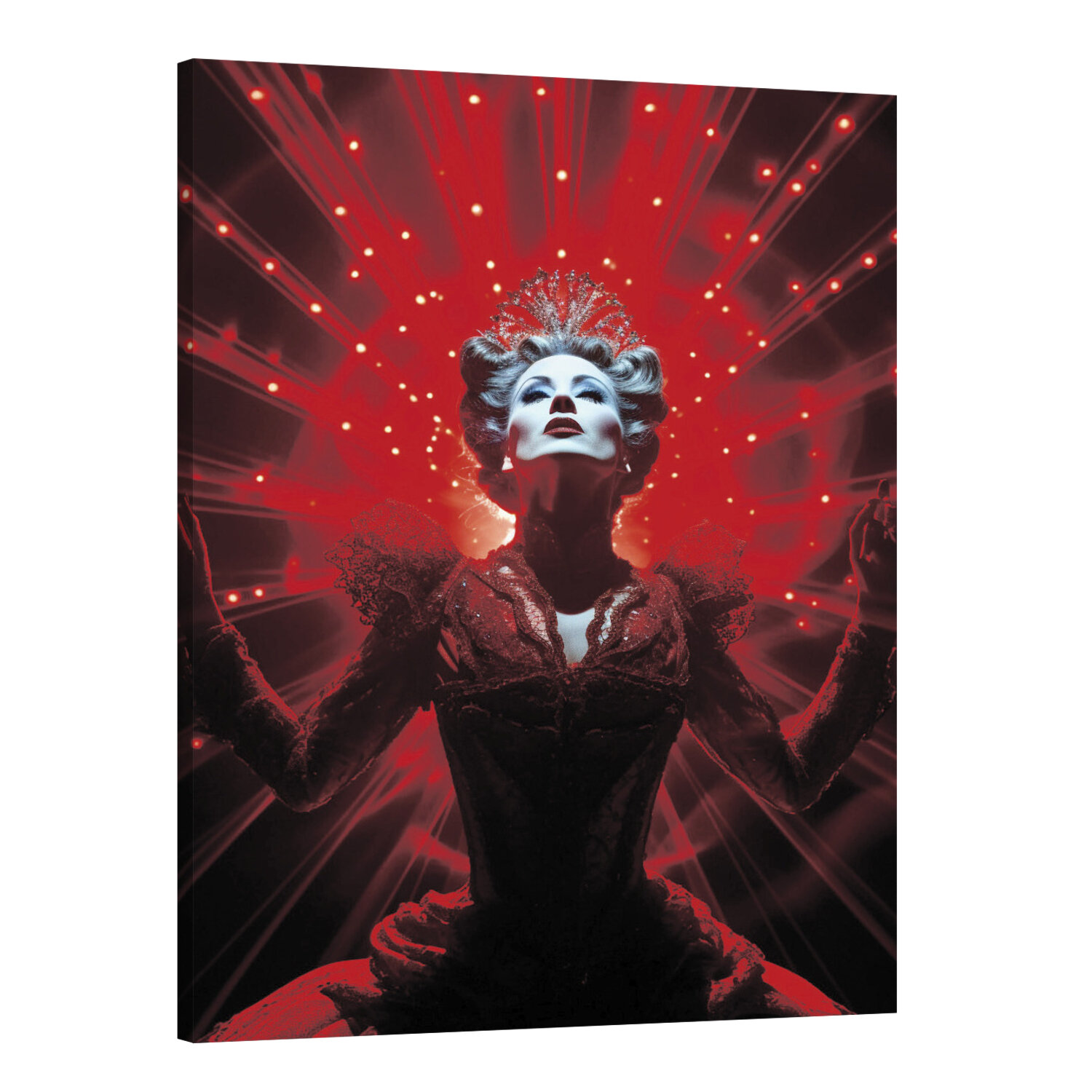 Интерьерная картина 50х70 "Царица всех сердец"