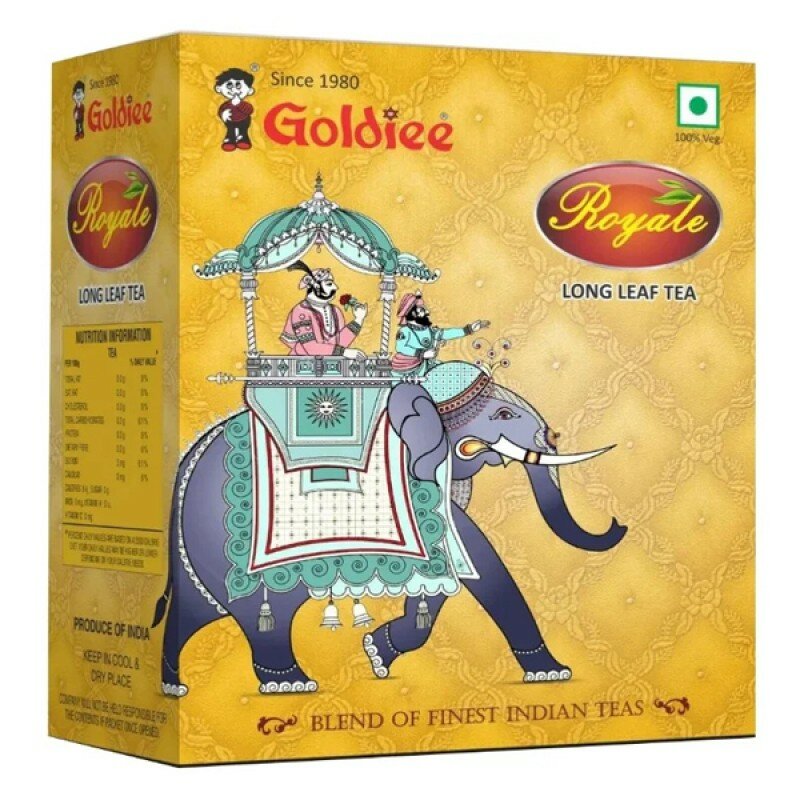 Чай чёрный Крупнолистовой Голди (Long Leaf tea Goldiee), 200 грамм