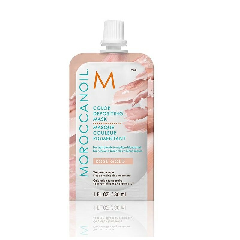 Moroccanoil Color Depositing Mask- Rose Gold Маска тонирующая Rose Gold 30 мл