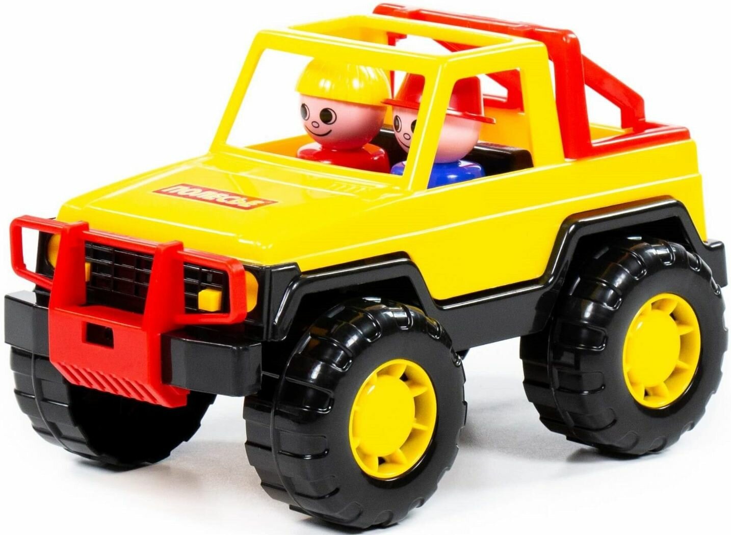 Автомобиль "Джип Сафари", игрушечная машинка для детей, пластиковая игрушка для песочницы и дома, цвет микс