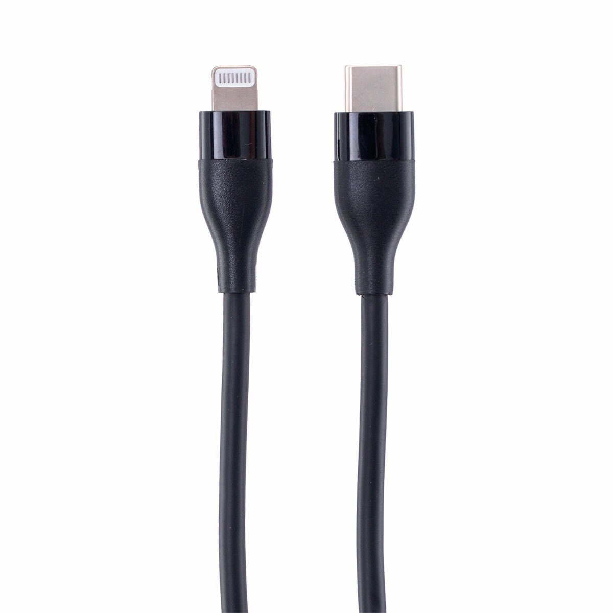 Кабель Lightning Type-C, 3 A быстрая зарядка, 1,2 м, передача данных 480 Мбит/с, черный, ZIPOWER, PM6673 — фото 1
