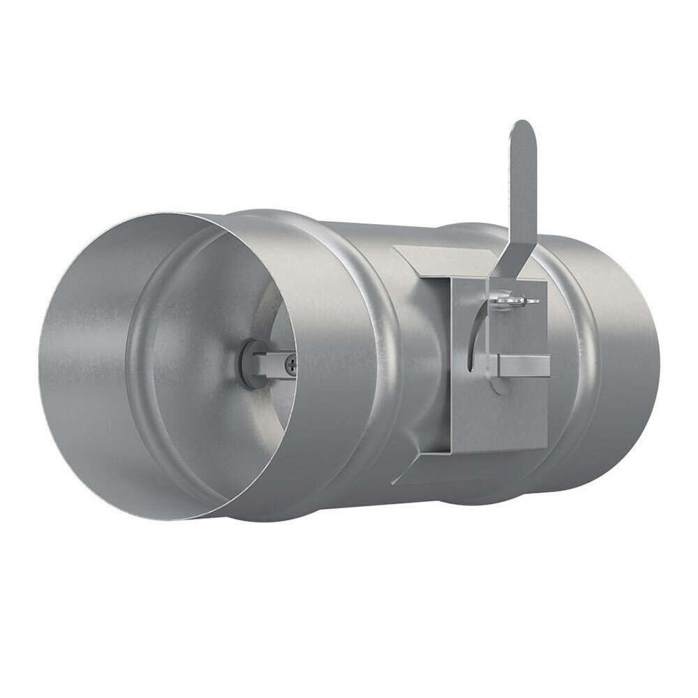 Дроссель-клапан для круглых воздуховодов d100 мм оцинкованный Era Pro Era Pro 100TTV