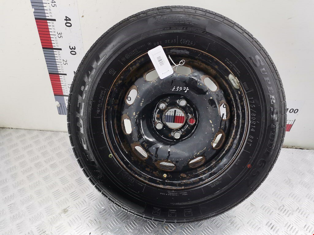 Диск колесный штампованный (железо) Skoda Octavia 1U 1J0601027P арт. 1682099