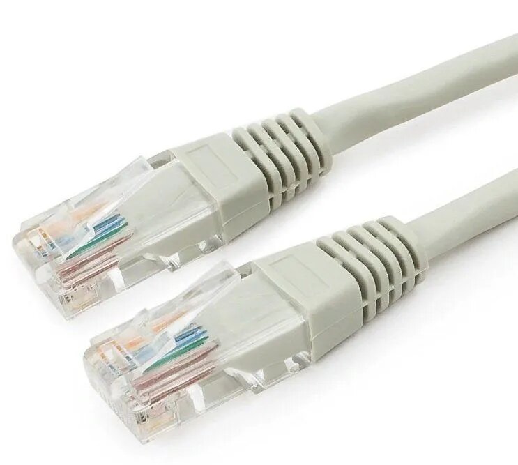 Патч-корд PP12-20M литой (molded), UTP, cat.5E, 20м, 4 пары, 26AWG, алюминий омедненный, 1 шт, с