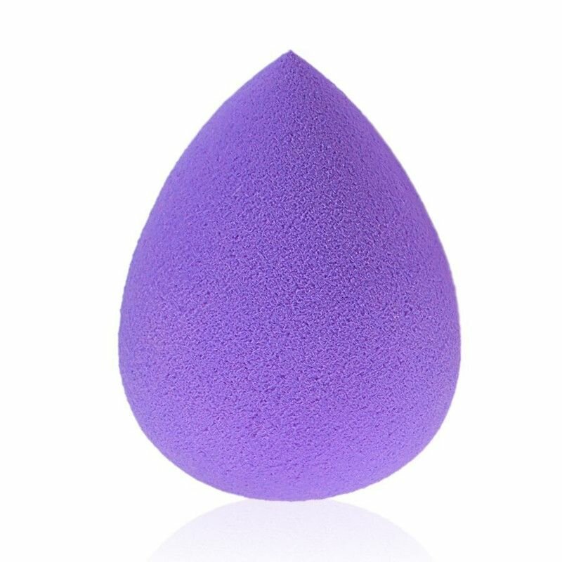 SINGI Спонж косметический для макияжа лица Purple, яйцо, фиолетовый