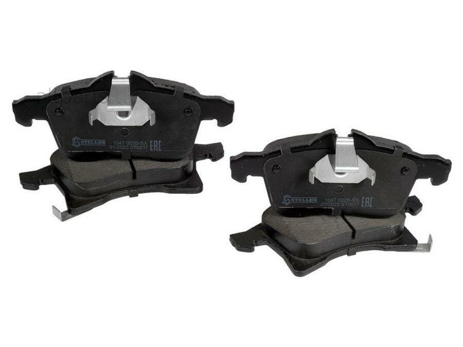 STELLOX 1047002BSX колодки дисковые передние!\Opel Zafira B 1.8 16v 07.05>/Meriva A 1.4 16v/1.6 16v 05.03>