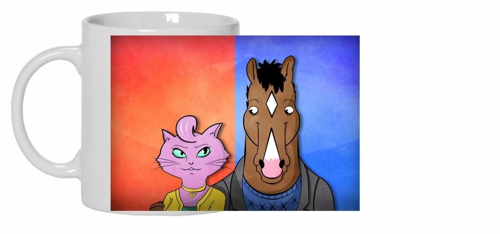 Кружка Конь БоДжек, BoJack Horseman №8