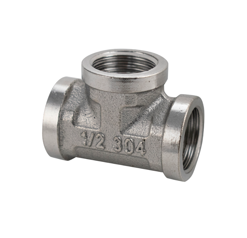 Тройник 1/2м х1/2мх1/2м, из нержавеющей стали марки 304