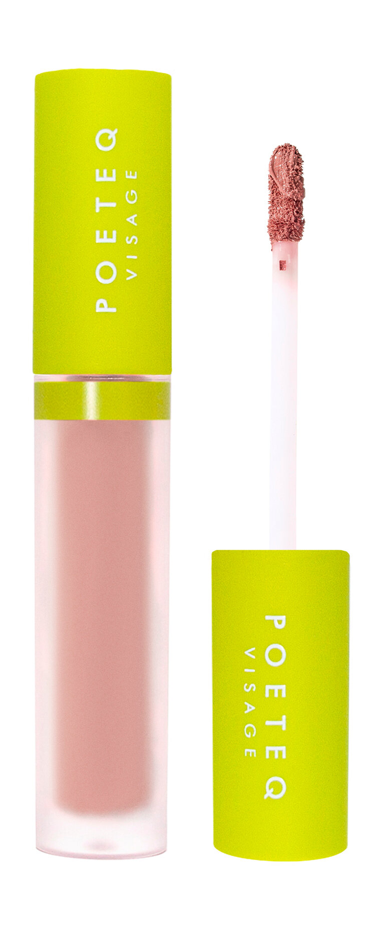 POETEQ Жидкая помада для губ Liquid Lipstick Matte Effect, 5 г, 83 какао-крем