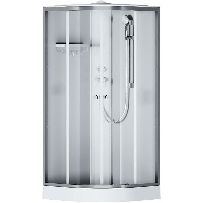 Душевая кабина AM.PM X-Joy 2100х895х895 хром матовый W94C-401-090MT