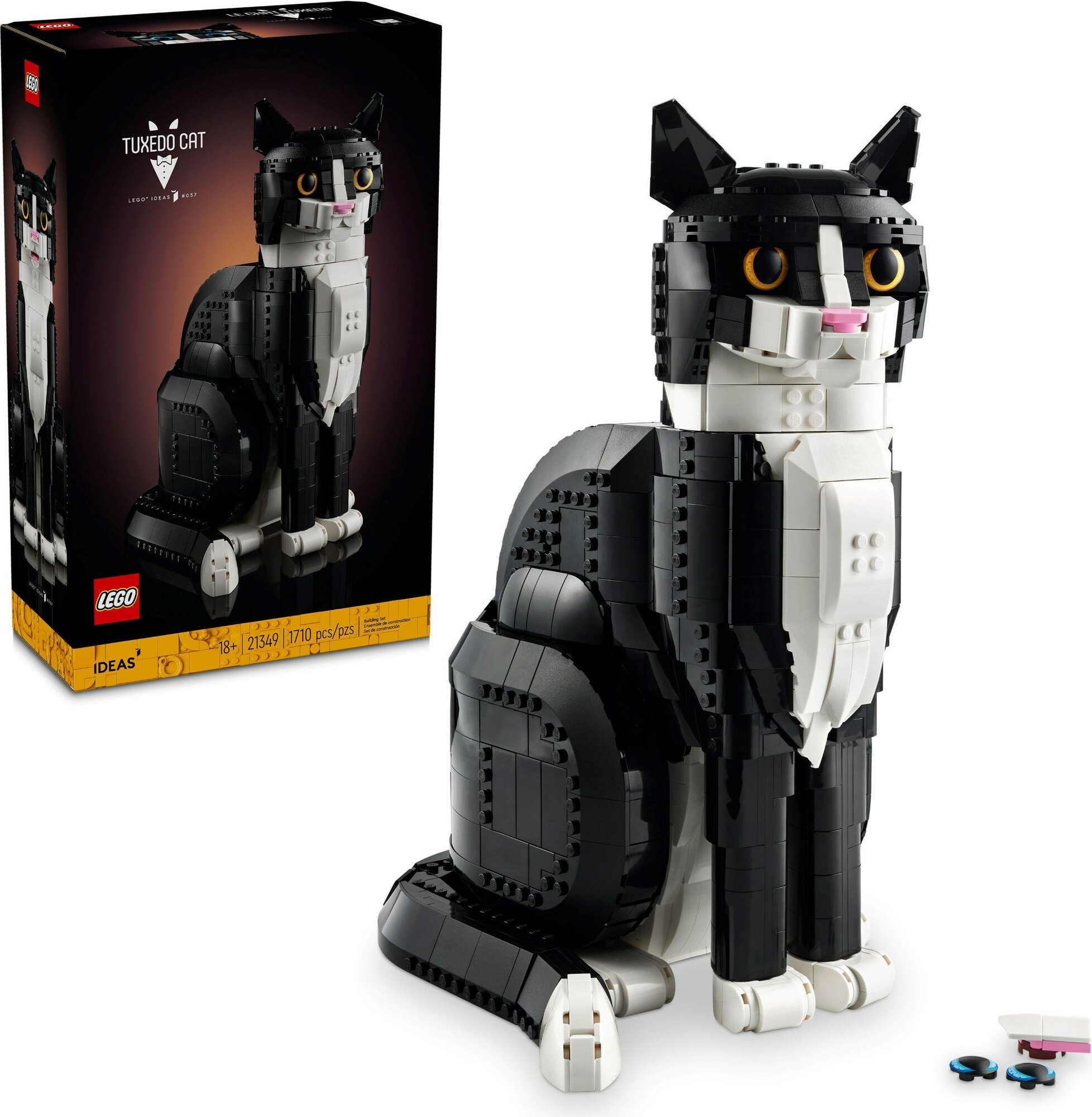 Конструктор LEGO Ideas 21349 Кот в смокинге, 1710 деталей, от 18 лет