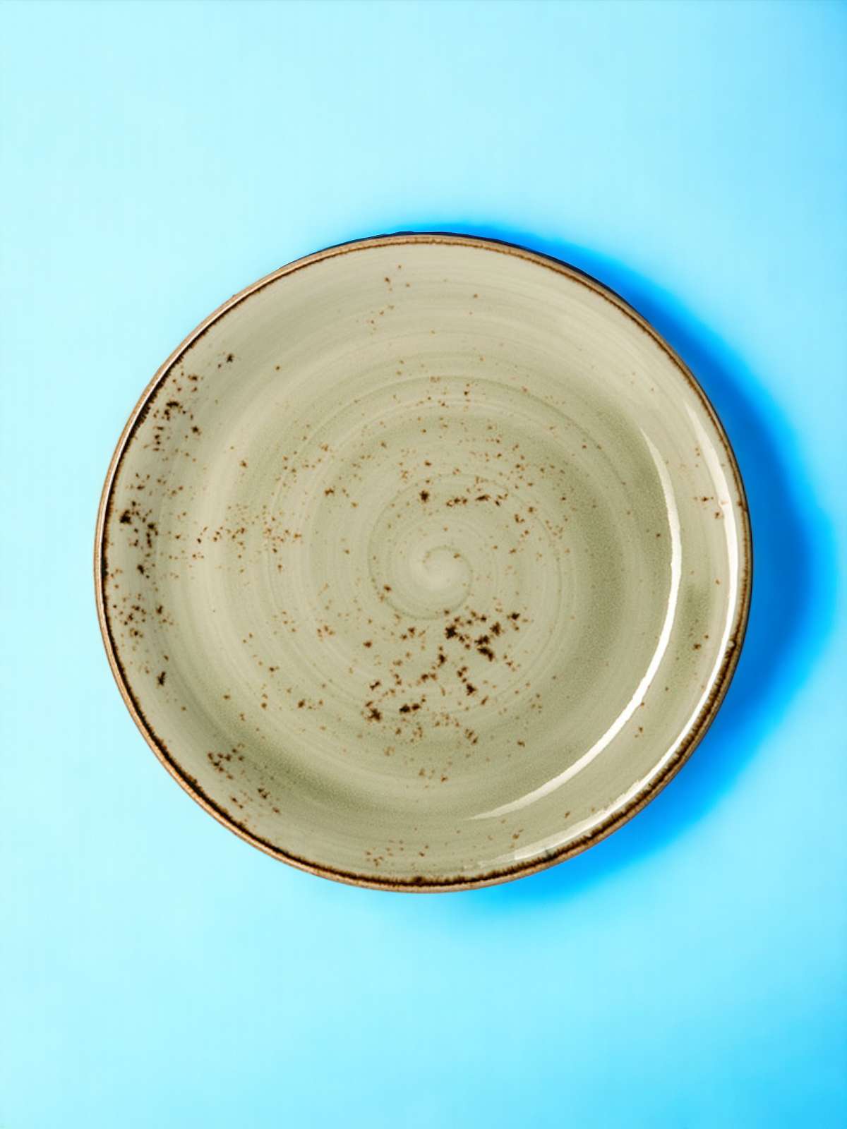 Тарелка сервировочная Steelite Craft Green, фарфоровая, 20 см