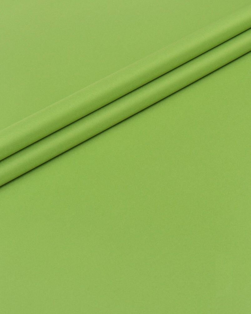 Плащевая ткань Дюспо с пропиткой Millky. Цвет зеленый лайм. Готовый отрез 3*1,5м.