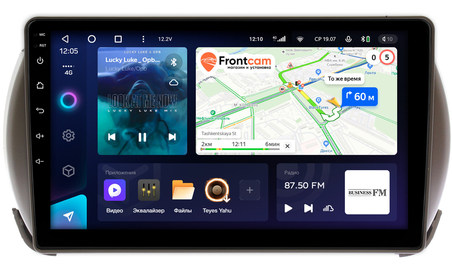 Штатная магнитола Suzuki Alto 2009-2014 Teyes CC3 360 6/128 9" RM-9281 Android 10 (4G-SIM, DSP, QLed)