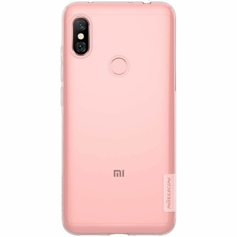 Накладка силиконовая Nillkin Nature TPU Case для Xiaomi Redmi Note 6 / Xiaomi Redmi Note 6 Pro прозрачная