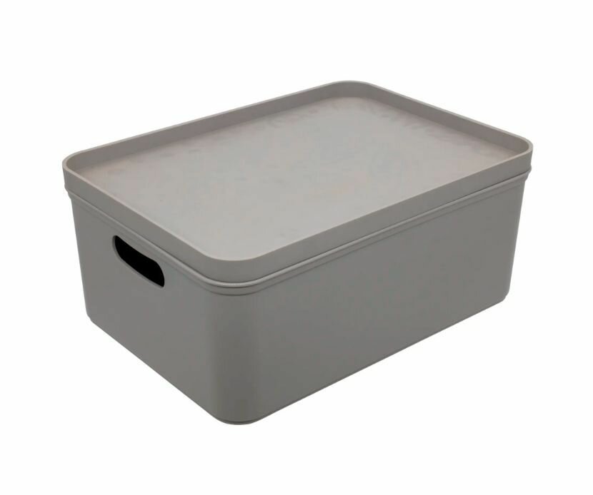 Органайзер для хранения Berossi 23x13x32 см пластик цвет серый
