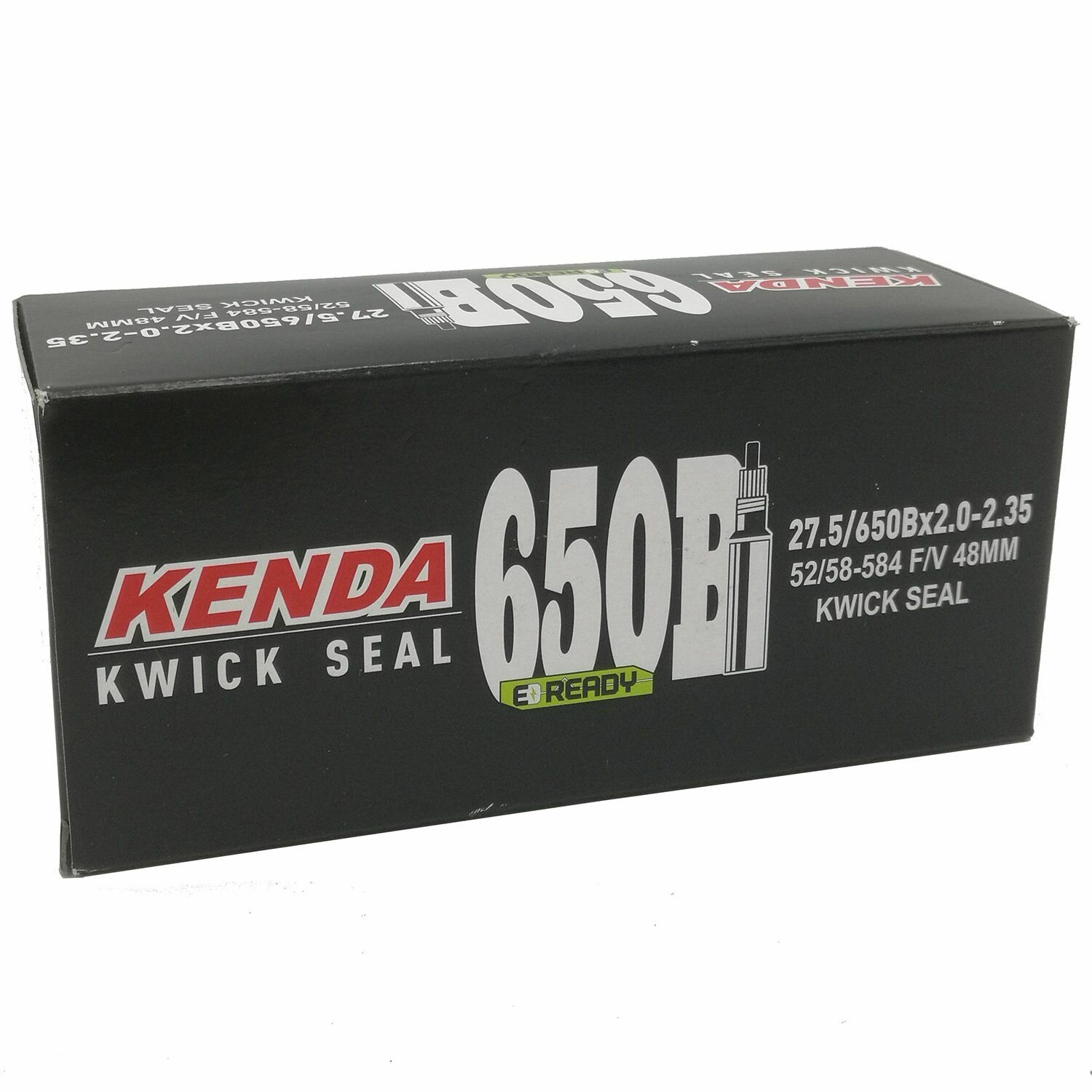 Камера для велосипеда антипрокольная с герметиком 27,5"х2,00-2,35 спорт 48мм вело ниппель KENDA