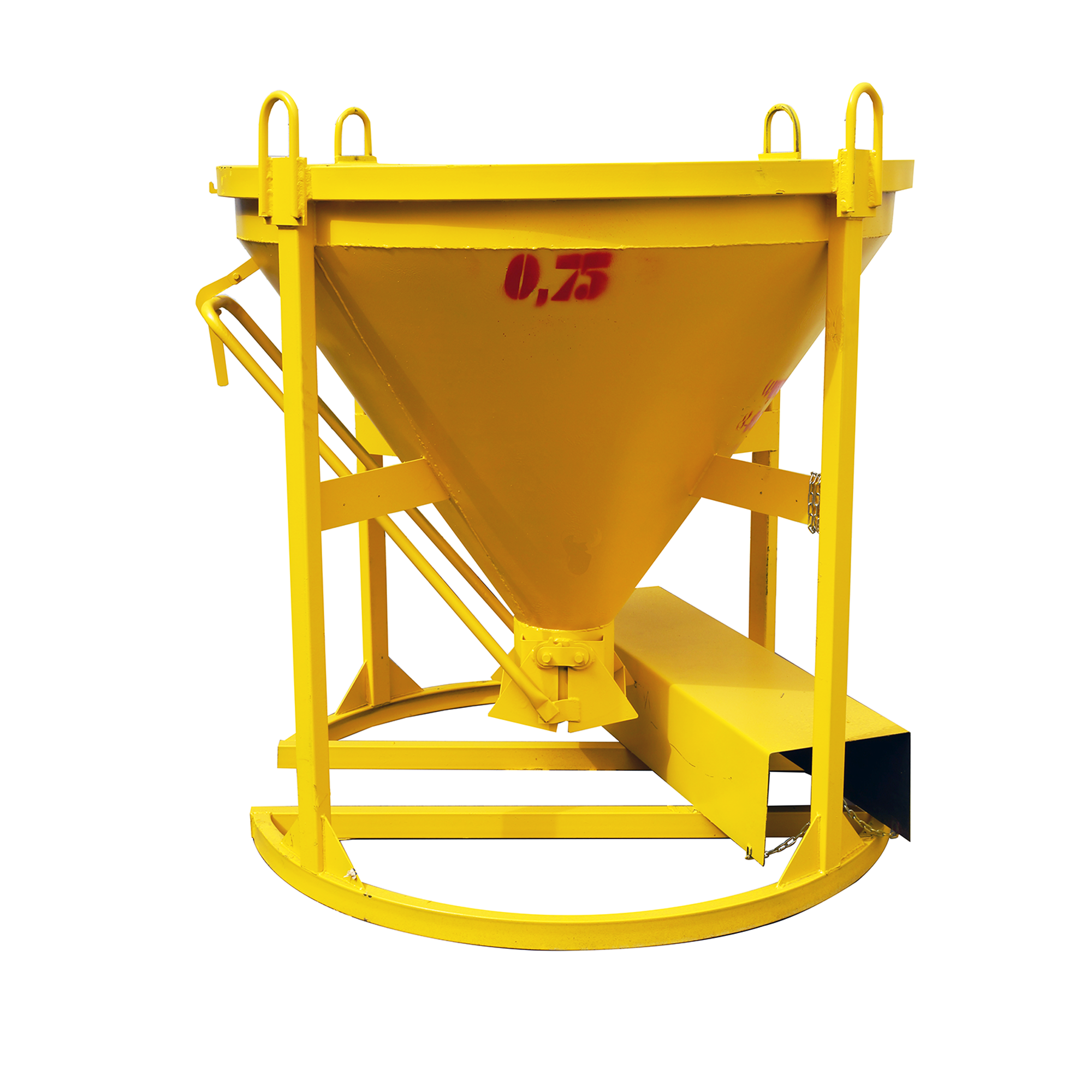 Бадья для бетона Промышленник БН 0,75 м3 с лотком