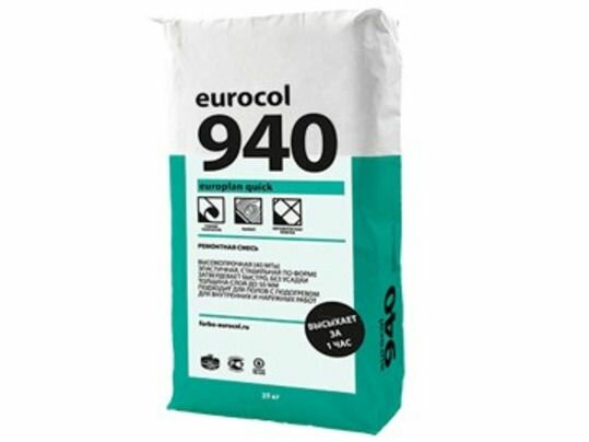 Ремонтная смесь Forbo Eurocol 940(20кг) Europlan Quick