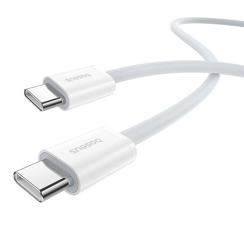 Кабель Type-C Baseus Superior 2 Fast Type-C, 30W PD, iPhone 15-17 series, 1м, белый