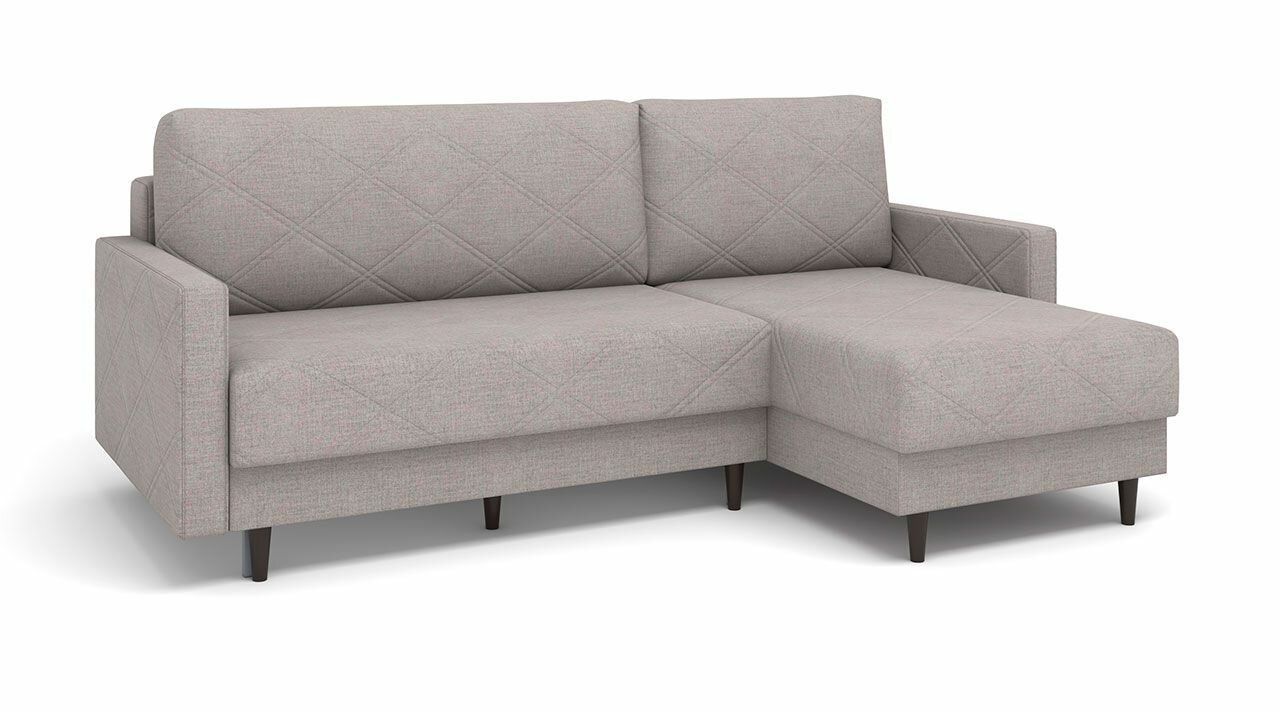 Угловой диван Лондон (TL) PORTO silver