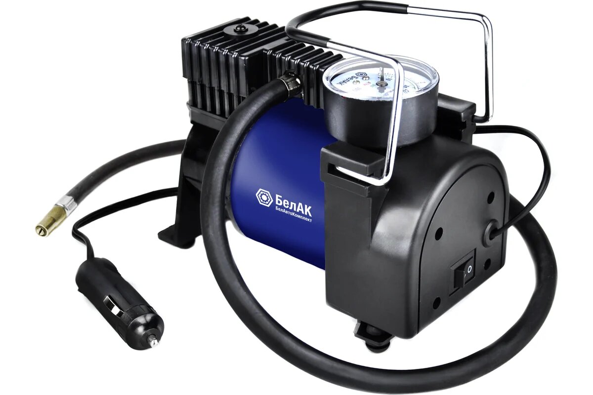БелАК Компрессор для накачки шин ПРОФИ-30 12V, 30 л/мин. БАК.99175