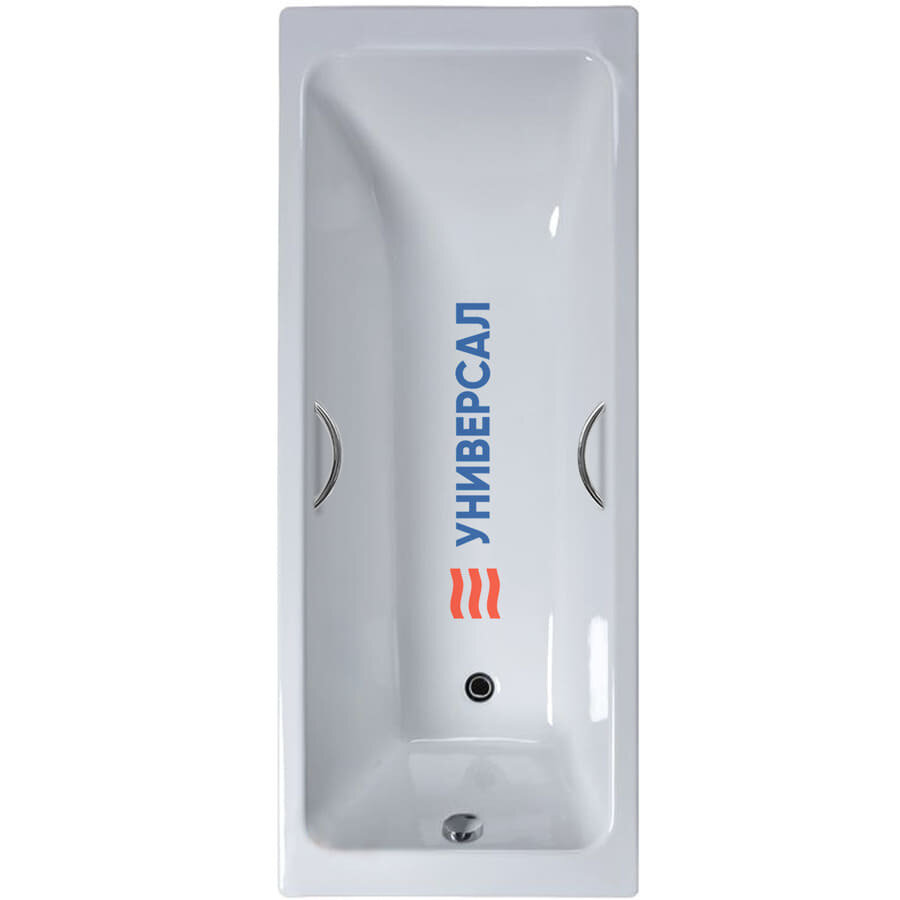 Ванна чугунная Оптима 170х70 с отверстиями под ручки